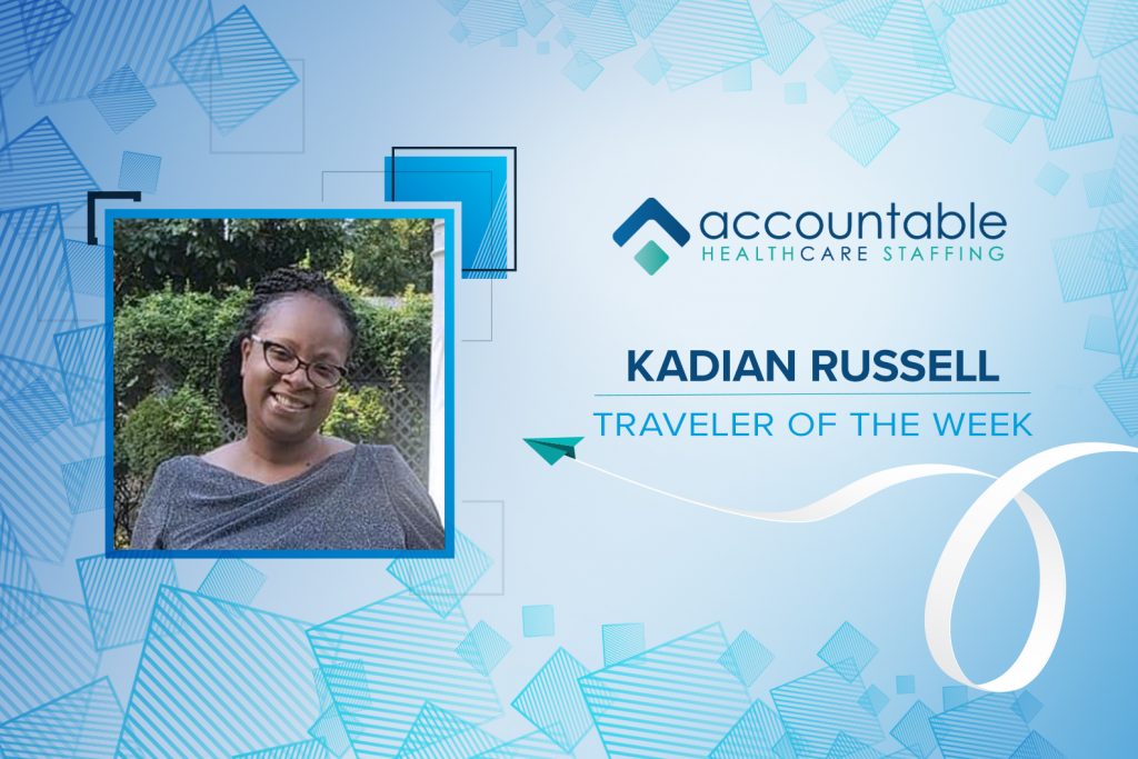 Meet our Traveler of the Week: Kadian Russell – Accountable