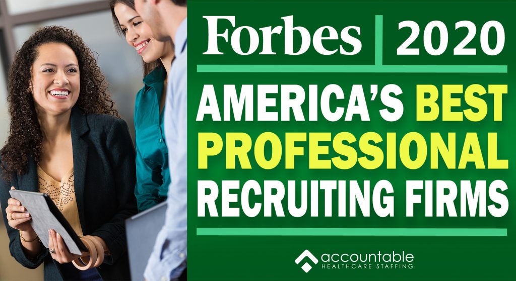 America’s Best Recruiting Firms 2020 – Accountable