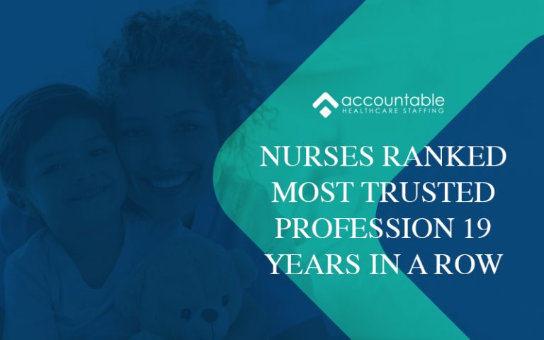 Nurses Ranked Most Trusted Profession 19 Years in a Row – Accountable
